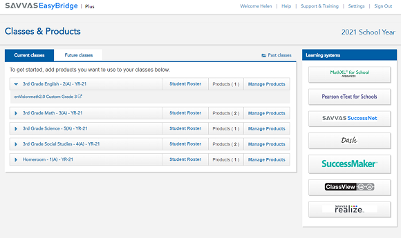About Classes in EasyBridge Plus