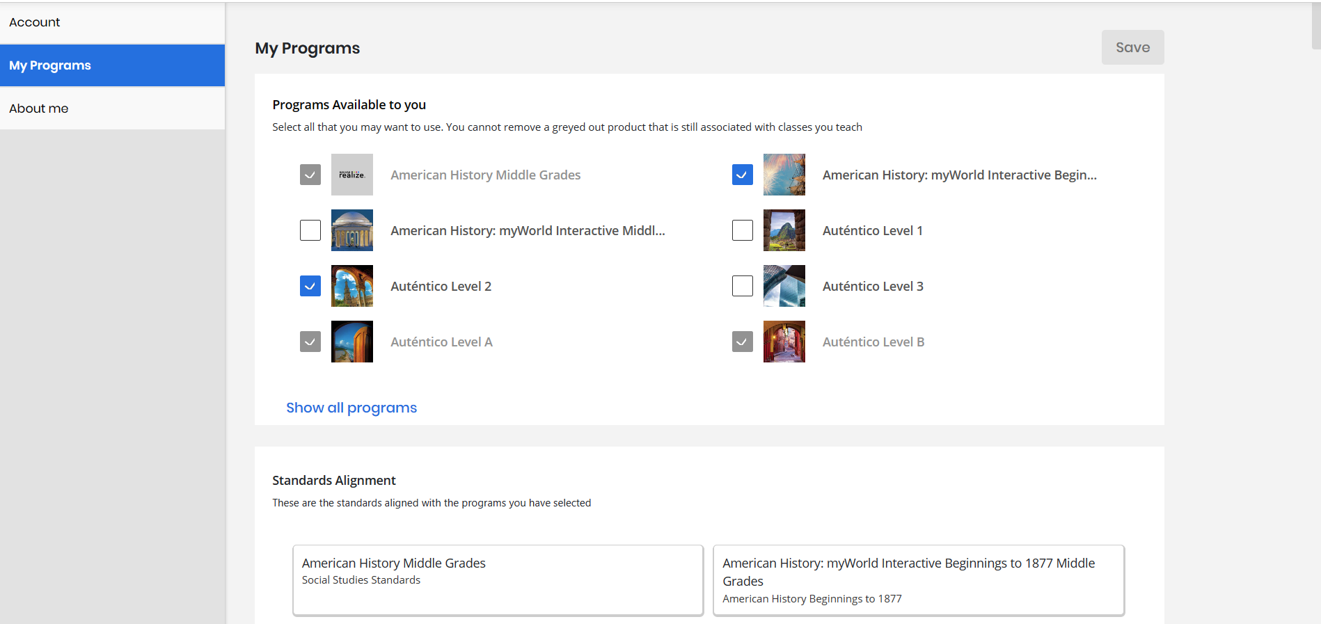 Add and Remove More Programs